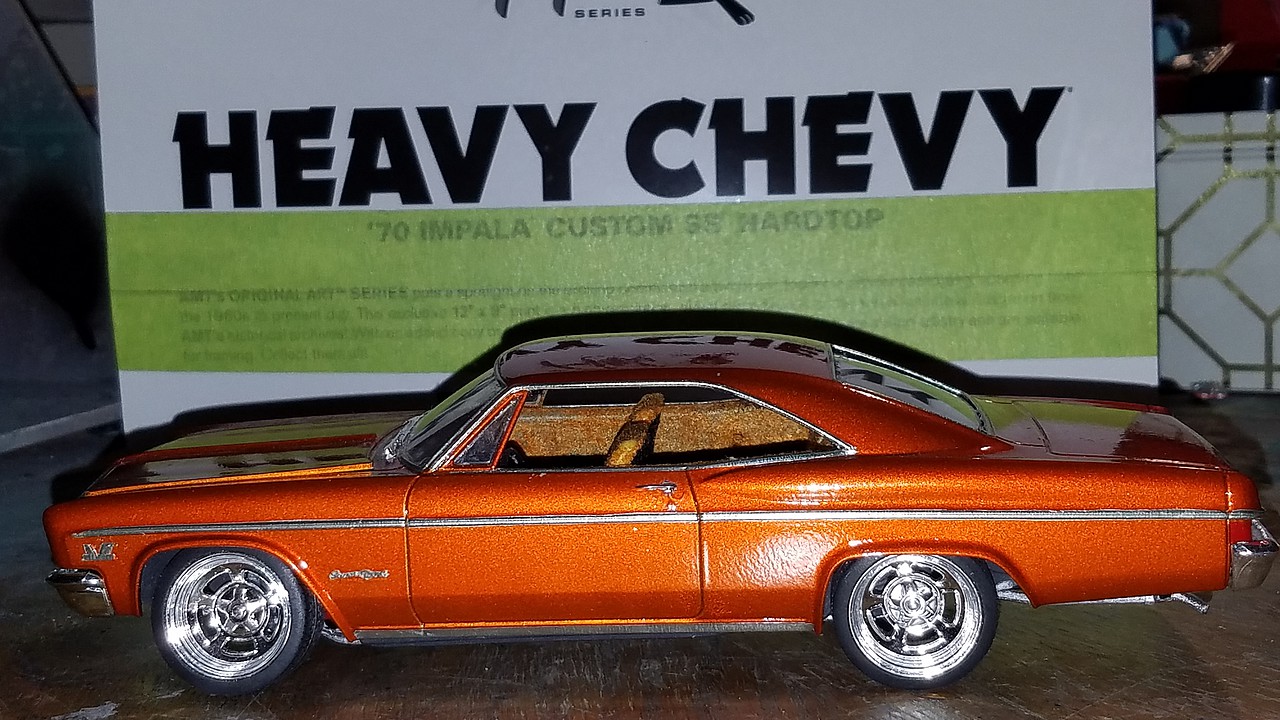 1965 Chevy Impala -- Plastic Model Car Kit -- 1/25 Scale -- #85-4190 ...