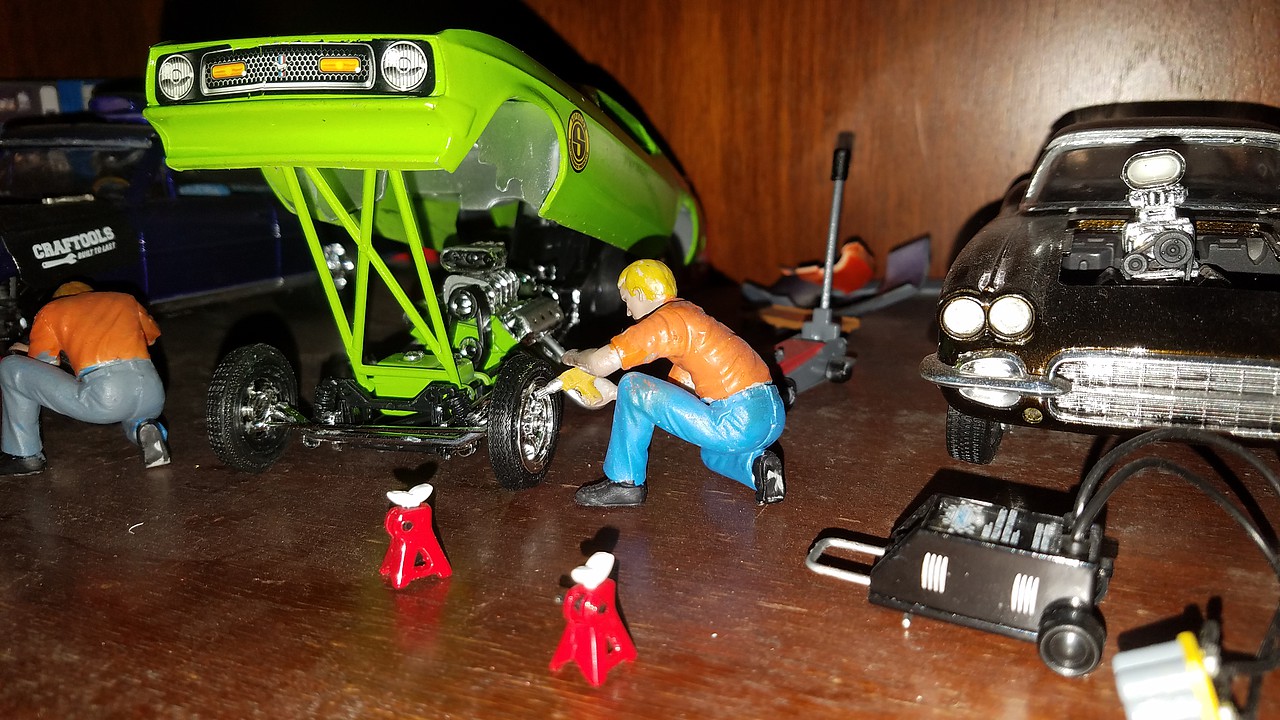 Mustang Funny Car -- Plastic Model Drag Car Kit -- 1/25 Scale -- #pc801 ...