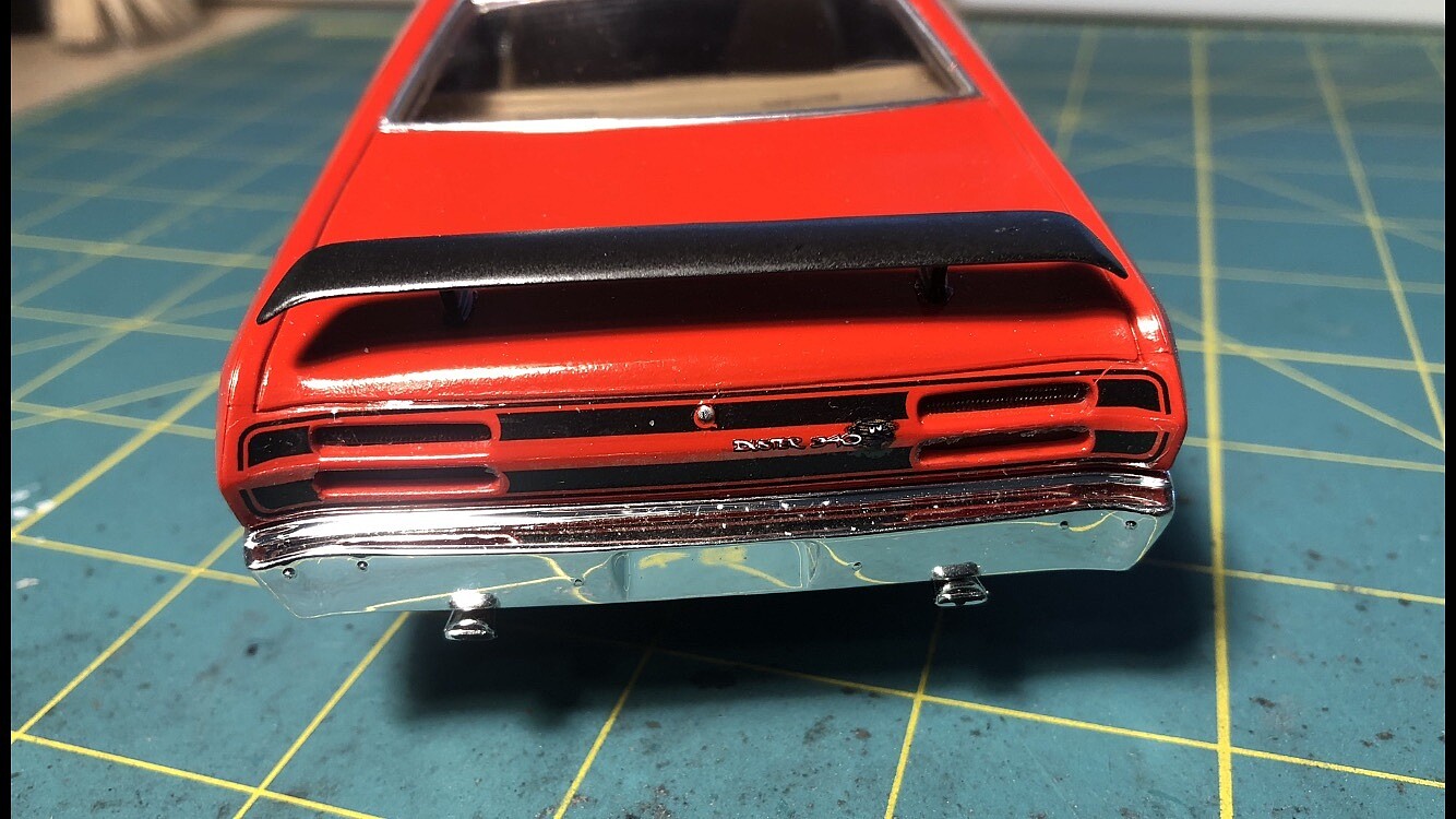 1971 Plymouth Duster 340 -- Plastic Model Car Kit -- 1/25 Scale ...