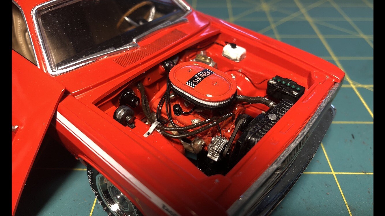 1971 Plymouth Duster 340 -- Plastic Model Car Kit -- 1/25 Scale ...