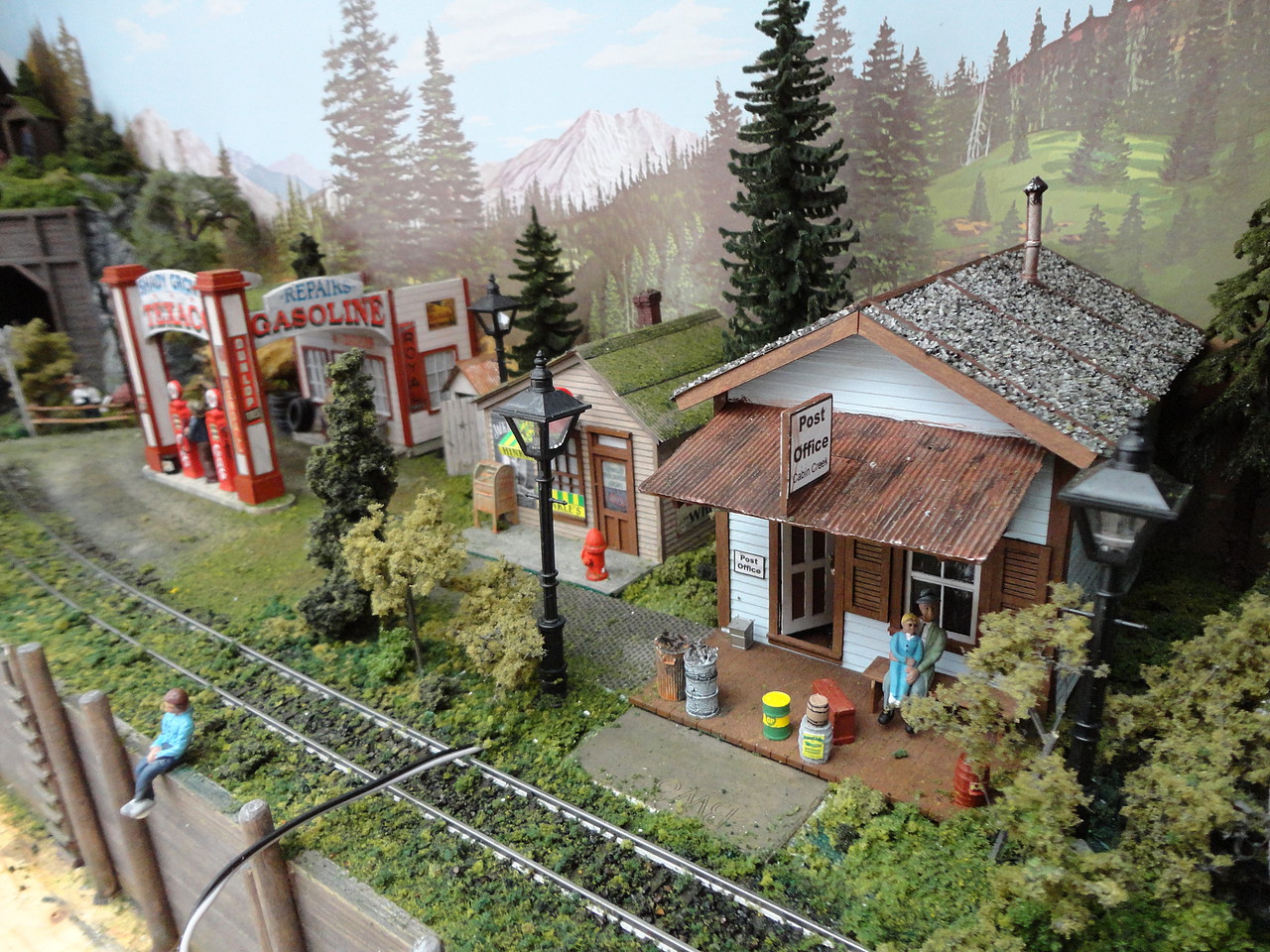 Cabin Creek Post Office - Kit -- O Scale Model Railroad Building ...