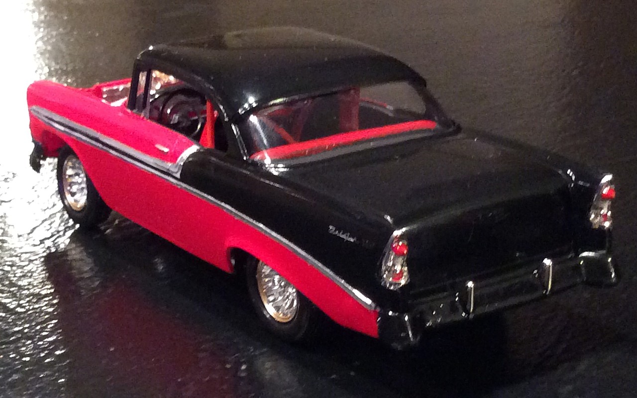 1956 Chevy Bel Air -- Plastic Model Car Kit -- 1/24 Scale -- #850881 ...