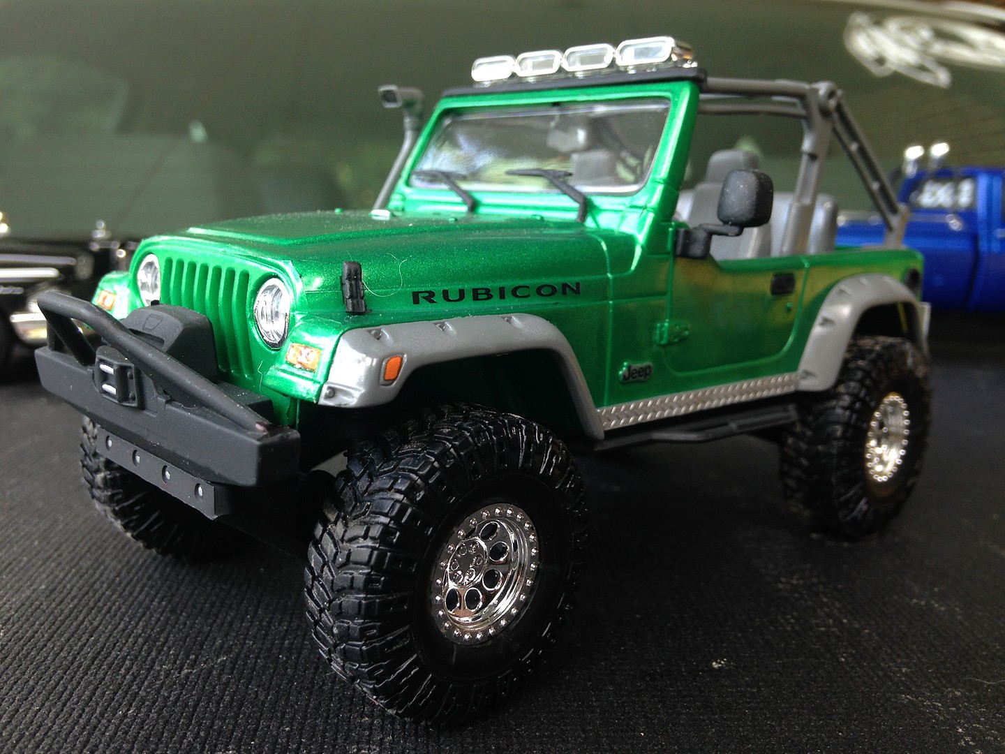 2003 Jeep Rubicon -- Plastic Model Car Kit -- 1/25 Scale -- #854053 ...