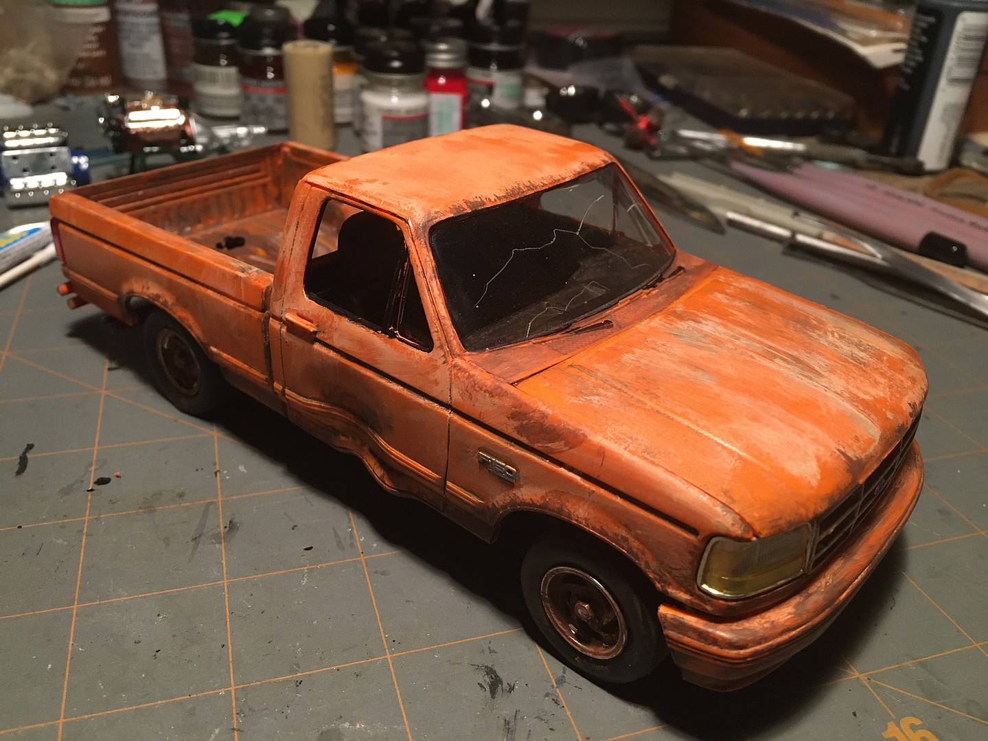 Gallery Pictures AMT 1994 Ford F-150 Lightning Pickup Plastic Model ...