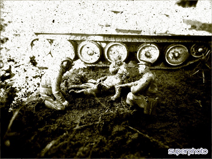 Soviet Medical Personnel 1943-45 (5) -- Plastic Model Military Figure ...