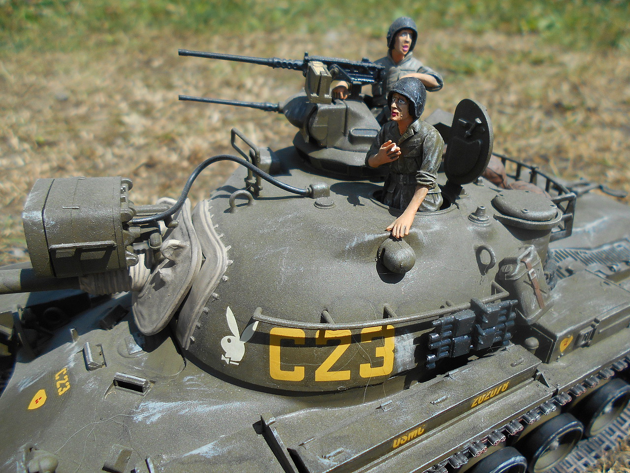 US M48A3 Patton Tank -- Plastic Model Military Vehicle Kit -- 1/35 ...