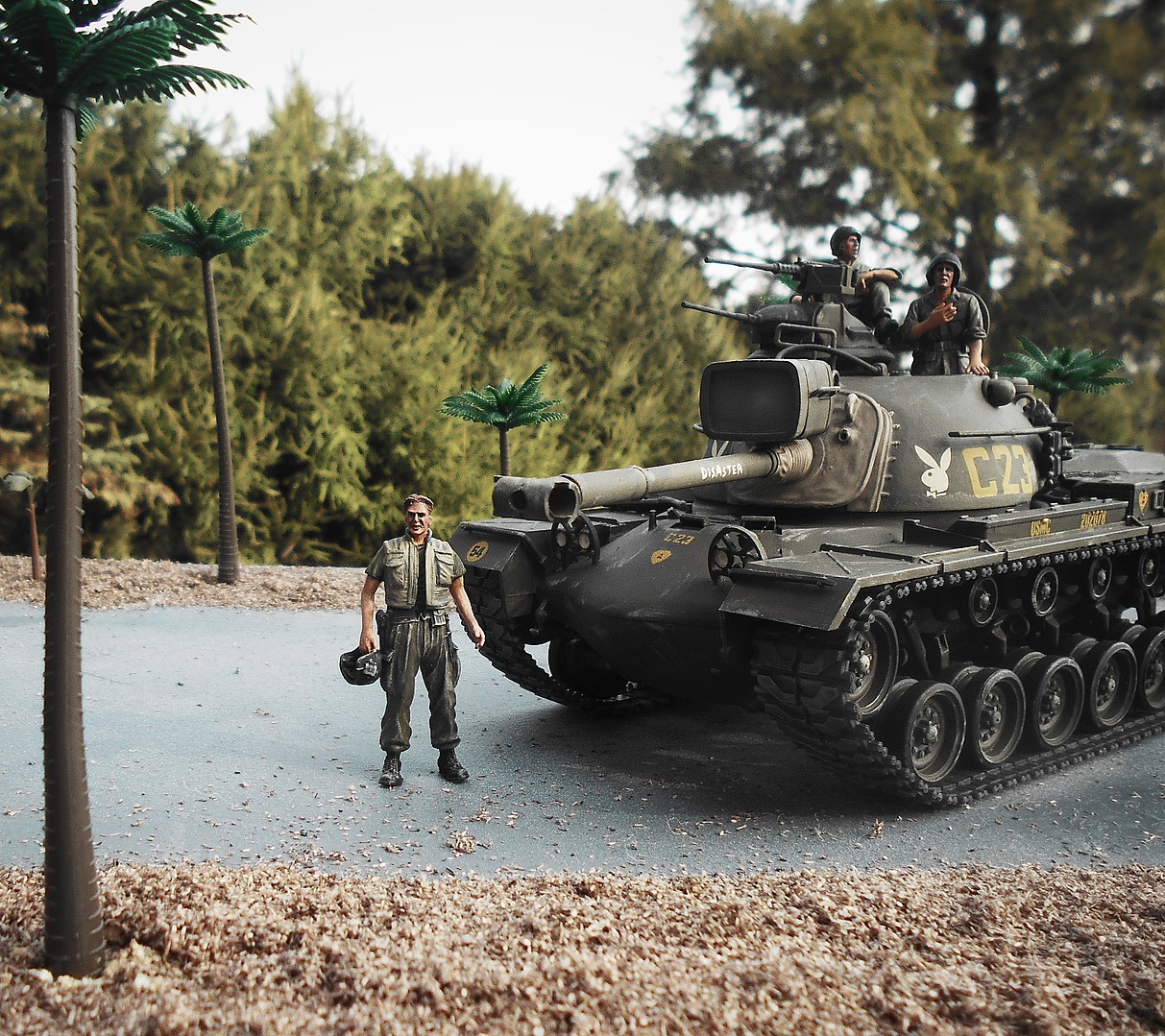 US M48A3 Patton Tank -- Plastic Model Military Vehicle Kit -- 1/35 ...