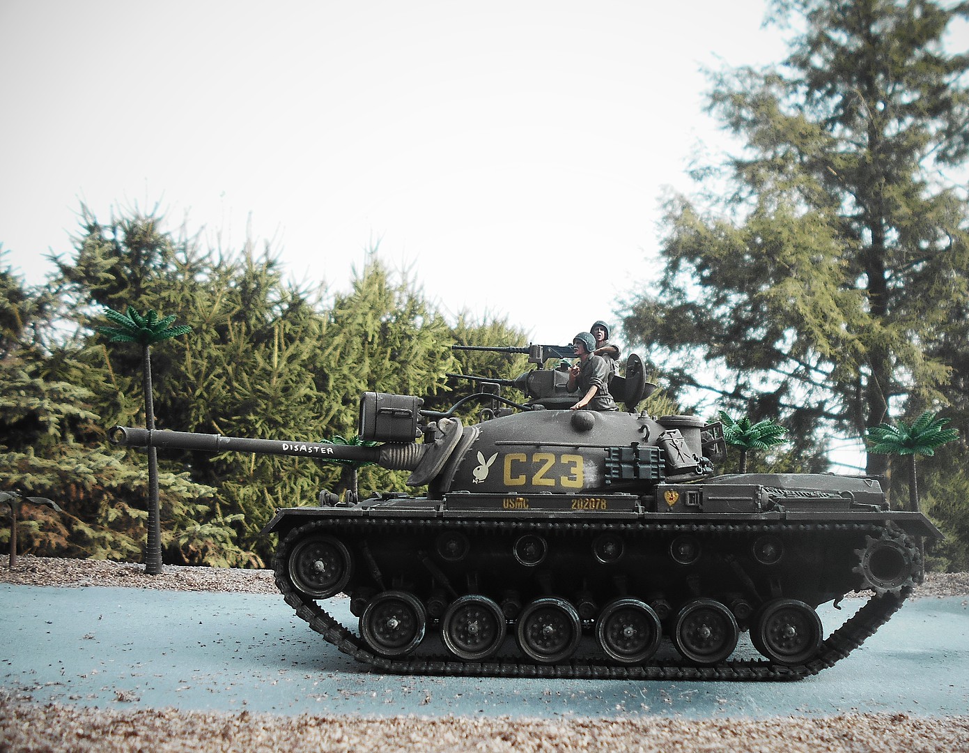 US M48A3 Patton Tank -- Plastic Model Military Vehicle Kit -- 1/35 ...