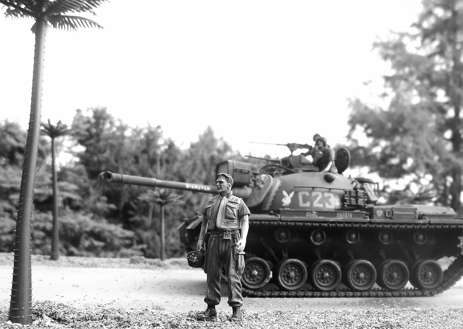 US M48A3 Patton Tank -- Plastic Model Military Vehicle Kit -- 1/35 ...