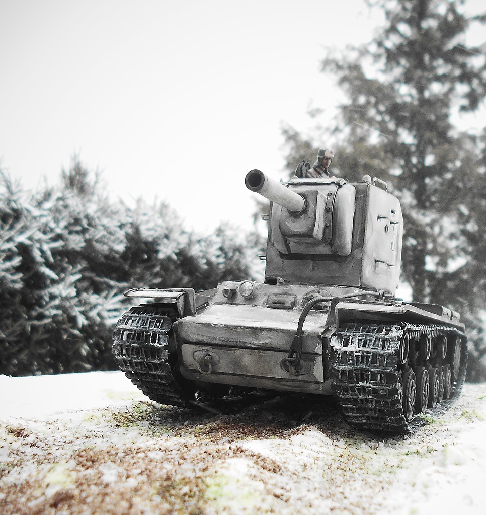 Russian Kv-Ii -- Plastic Model Military Vehicle Kit -- 1/35 Scale ...