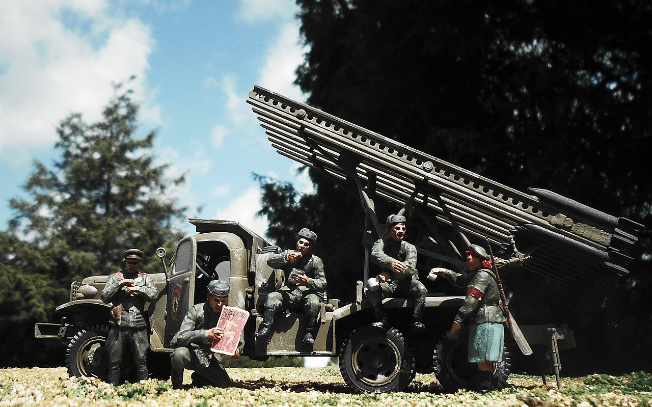 Soviet Soldiers at Rest Special Edition -- Plastic Model Military ...