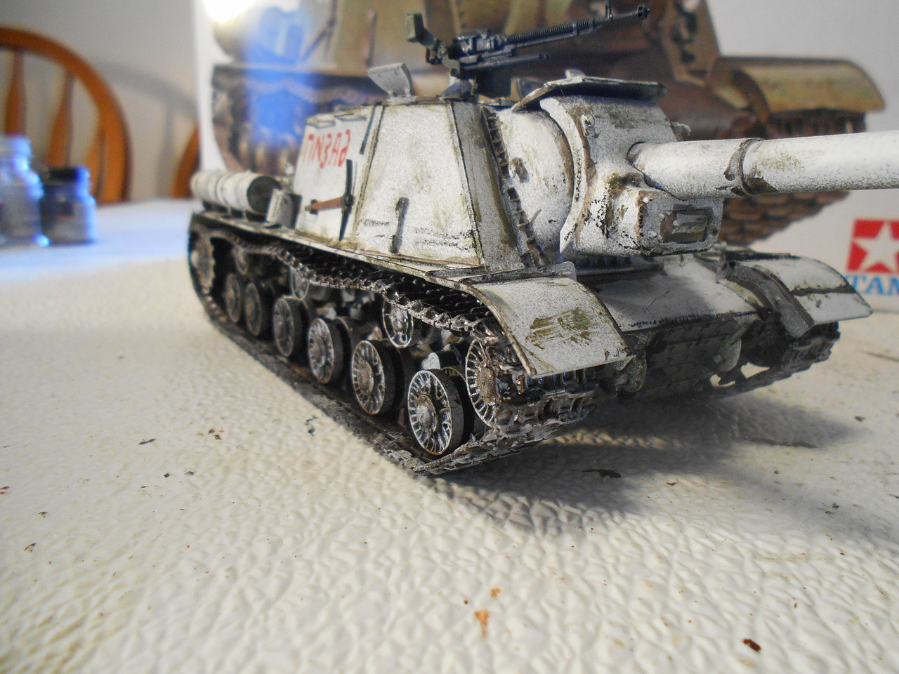 Russian Heavy Self-Propelled Gun JSU-152 -- Plastic Model Military Kit -- 1/35 Scale -- #35303 ...