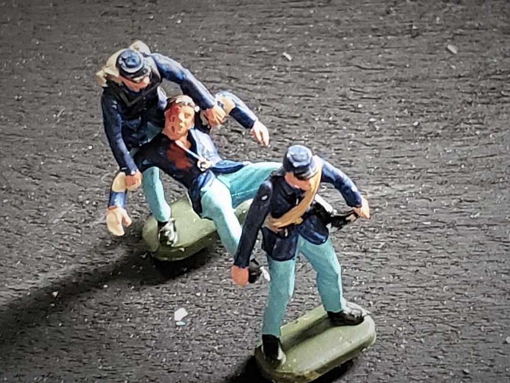 American Civil War Union Infantry -- Plastic Model Military Figure Kit ...