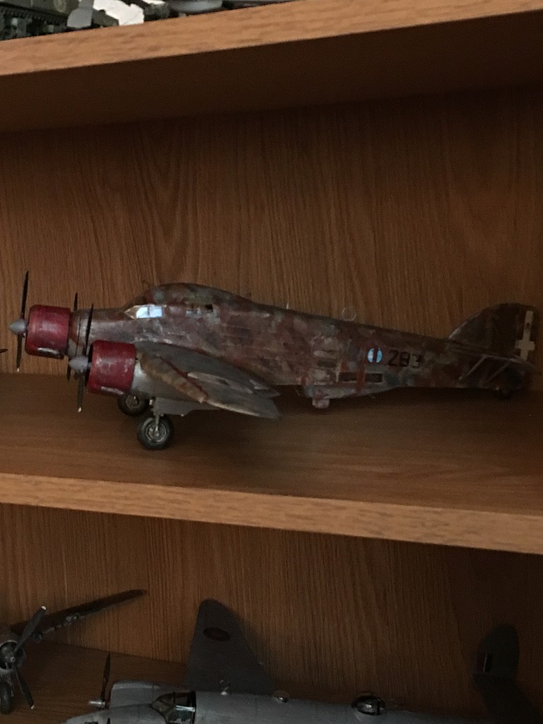 Savoia Marchetti 79-II Sparviero Italian Bomber -- Plastic Model ...