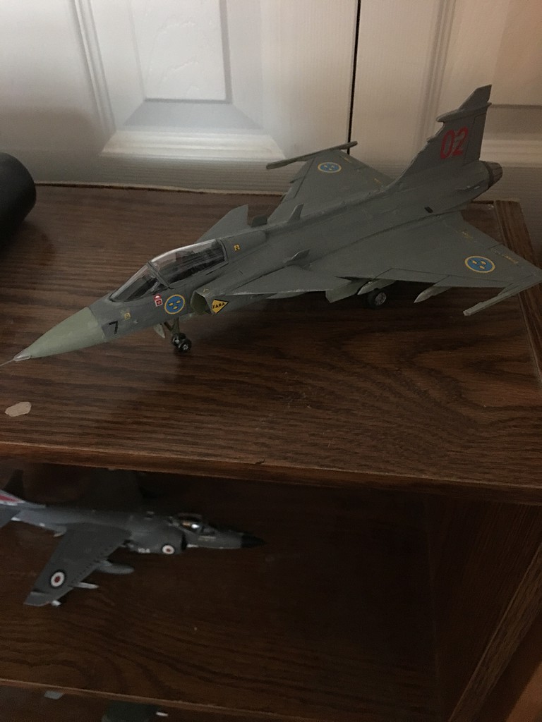 JAS 39 A Gripen -- Plastic Model Airplane Kit -- 1/48 Scale -- #552638 ...