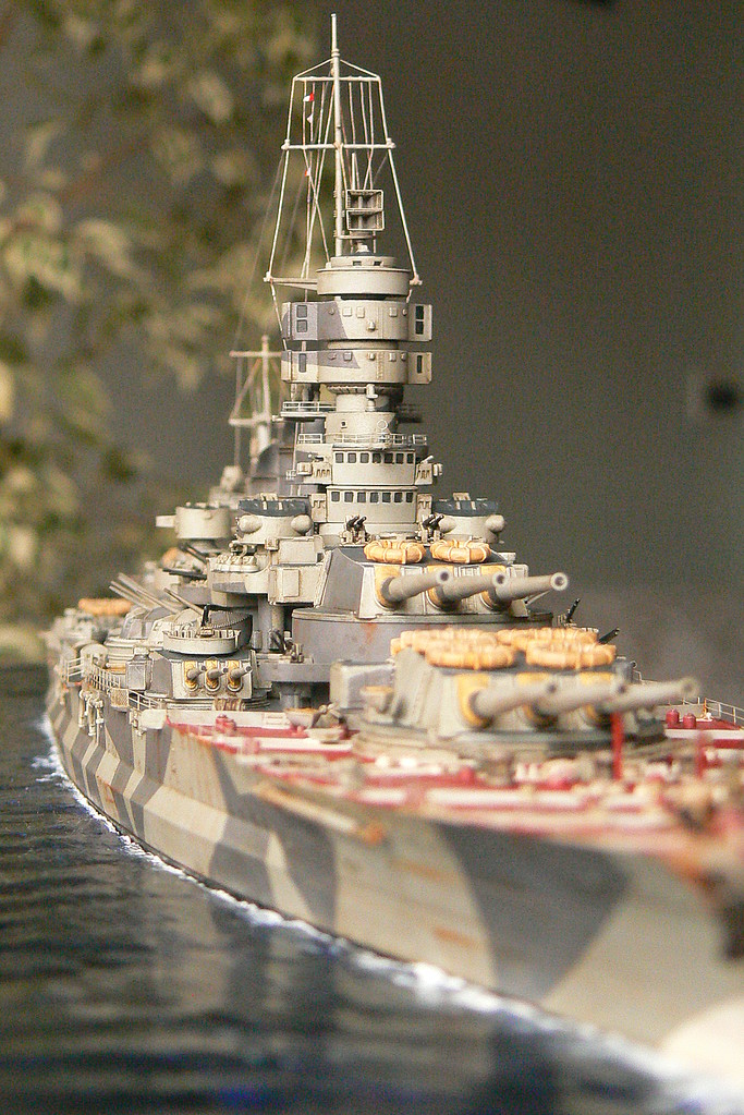 RN Roma Italian Navy Battleship 1943 -- Plastic Model Military Ship ...