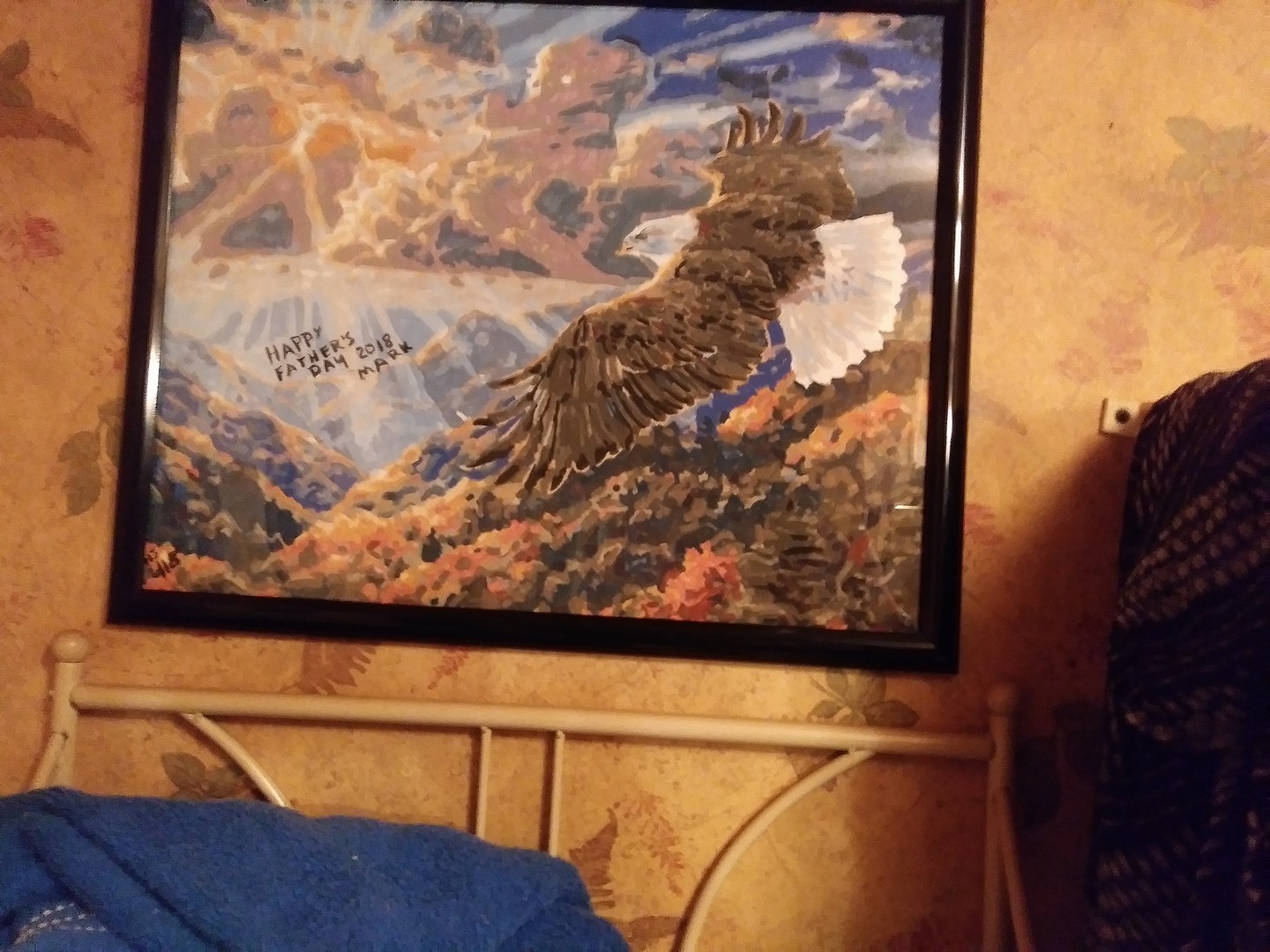 Eagle Freedom Paint by Number (20''x16'') -- Paint By Number Kit ...