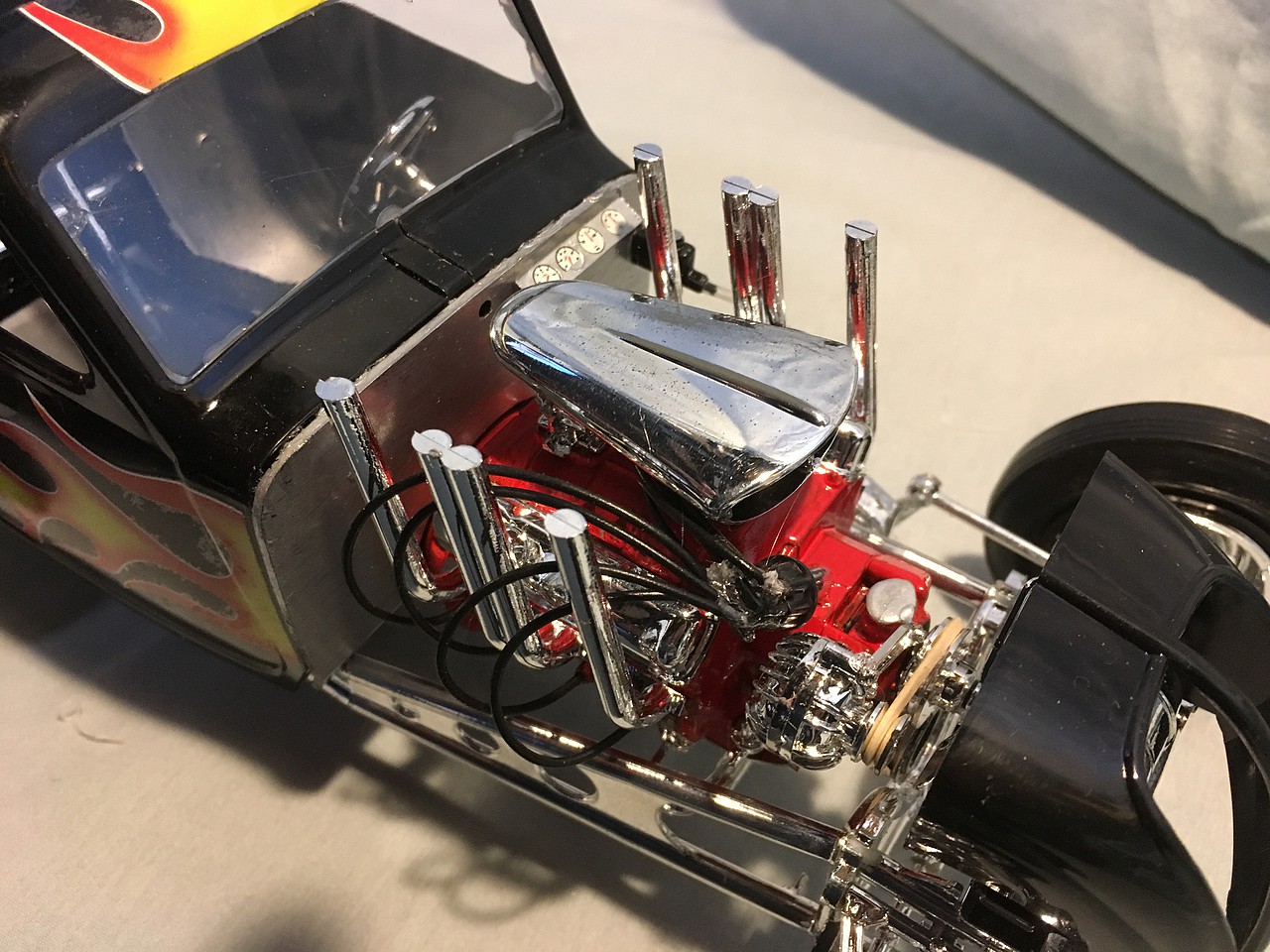 Fiat Dragster Racer -- Plastic Model Car Kit -- 1/12 Scale -- #73043 ...