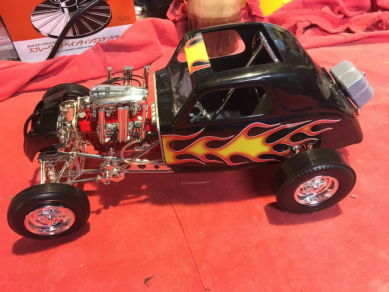 Fiat Dragster Racer -- Plastic Model Car Kit -- 1/12 Scale -- #73043 ...