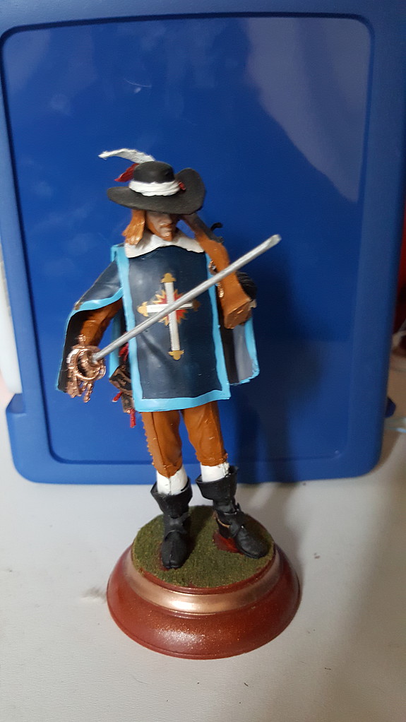 French Musketeer XVII -- Plastic Model Military Figure -- 1/16 Scale ...