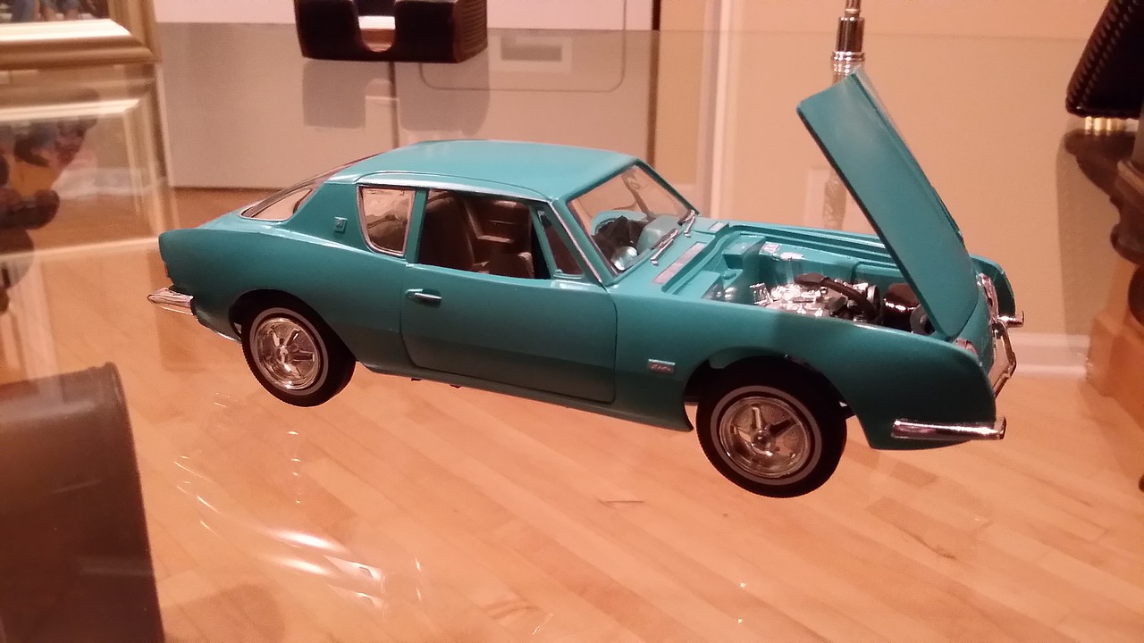 1963 Studebaker Avanti -- Plastic Model Car Kit -- 1/25 Scale -- #780 ...