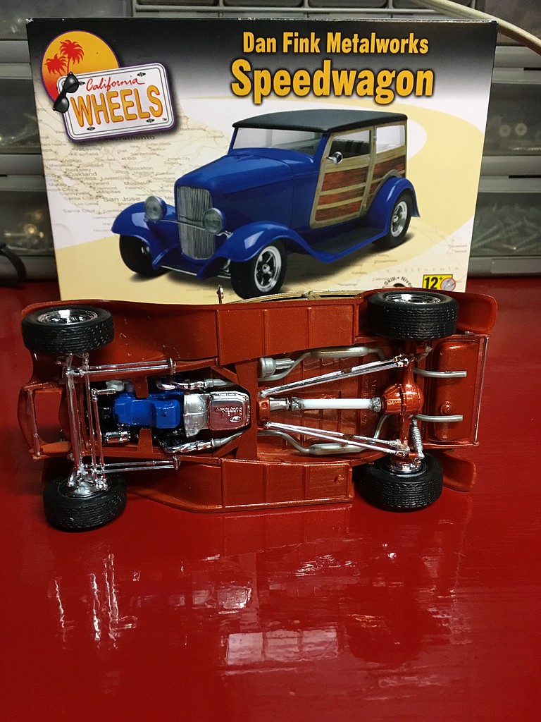 Dan Fink Metalworks Speedwagon -- Plastic Model Car Kit -- 1/25 Scale ...