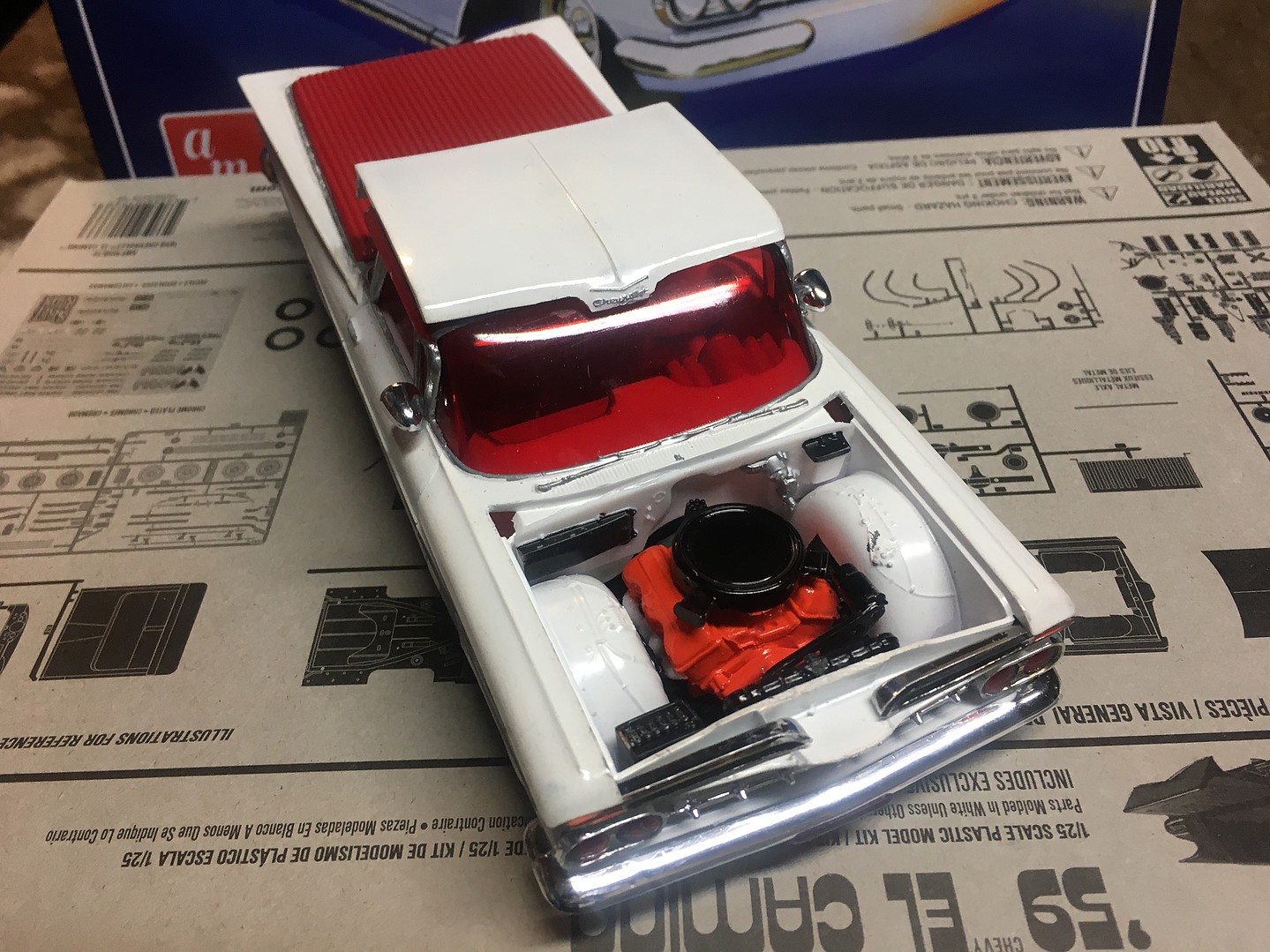 1959 Chevy El Camino Original Art Series -- Plastic Model Car Kit -- 1/ ...