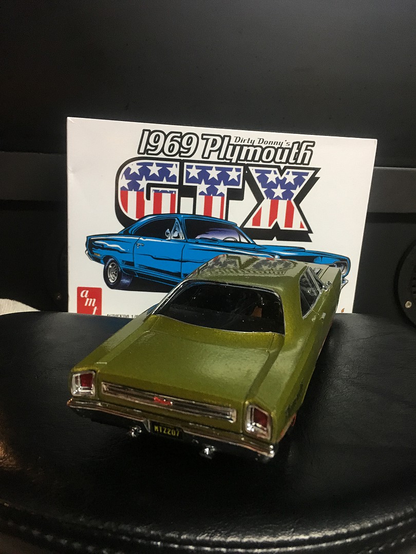Dirty Donny 1969 Plymouth GTX -- Plastic Model Car Kit -- 1/25 Scale ...