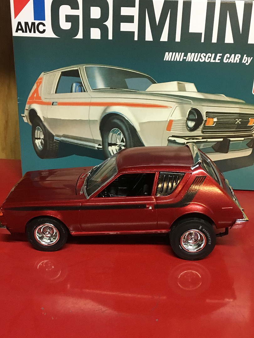 1974 AMC Gremlin X -- Plastic Model Car Kit -- 1/25 Scale -- #1077-12 ...