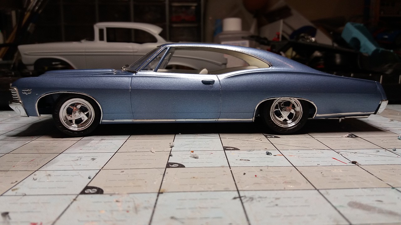 Gallery Pictures AMT 1967 Chevy Impala SS (Stock) Plastic Model Car Kit ...