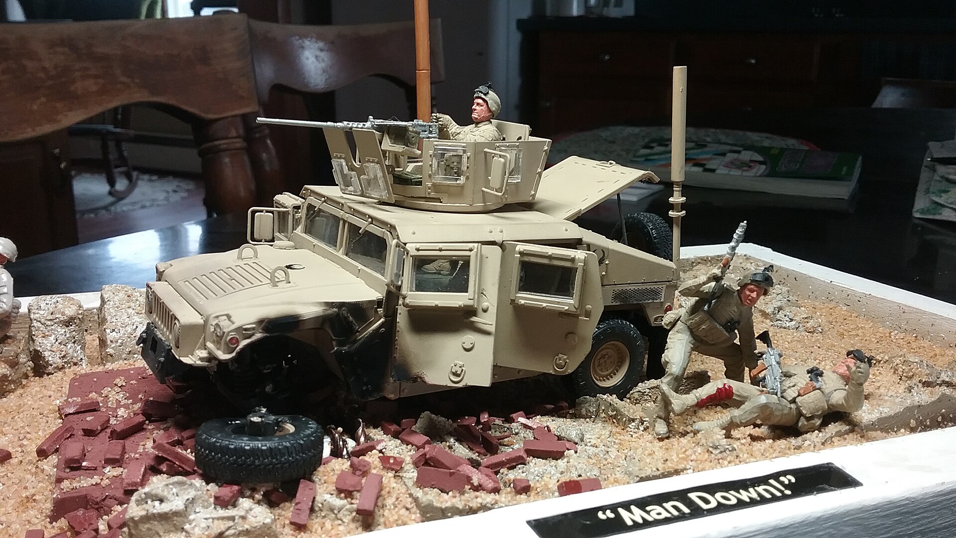 M1151 Enhanced Armament Carrier -- Plastic Model Military Vehicle Kit ...