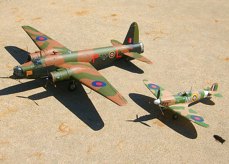 Vickers Wellington Mk III British Bomber -- Plastic Model Airplane Kit ...