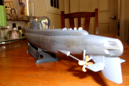 USS Gato SS212 Submarine 1941 -- Plastic Model Military Ship -- 1/144 ...