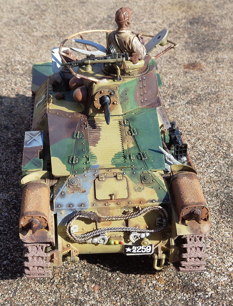 Japanese Tank Type 97 -- Plastic Model Military Vehicle Kit -- 1/35 ...