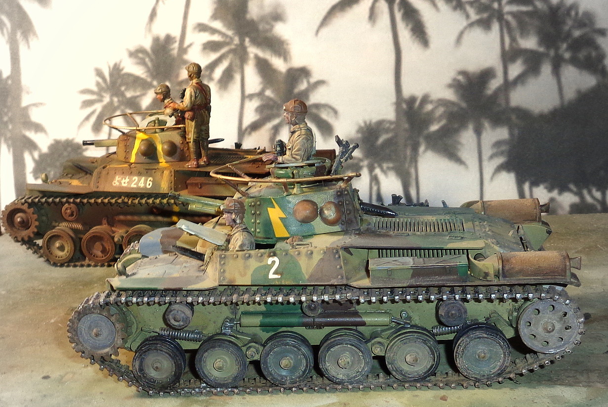 Japanese Tank Type 97 -- Plastic Model Military Vehicle Kit -- 1/35 ...