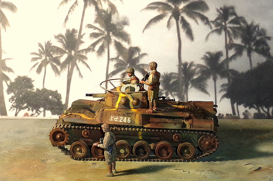 Japanese Tank Type 97 -- Plastic Model Military Vehicle Kit -- 1/35 ...