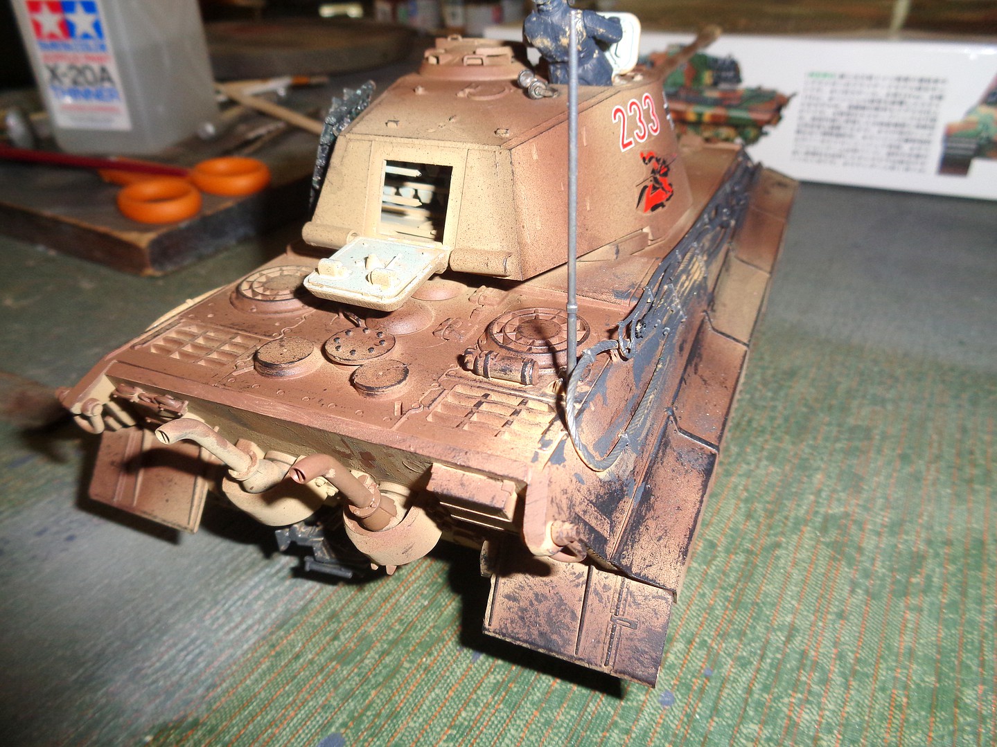 King Tiger Tank -- Plastic Model Military Vehicle Kit -- 1/35 Scale ...