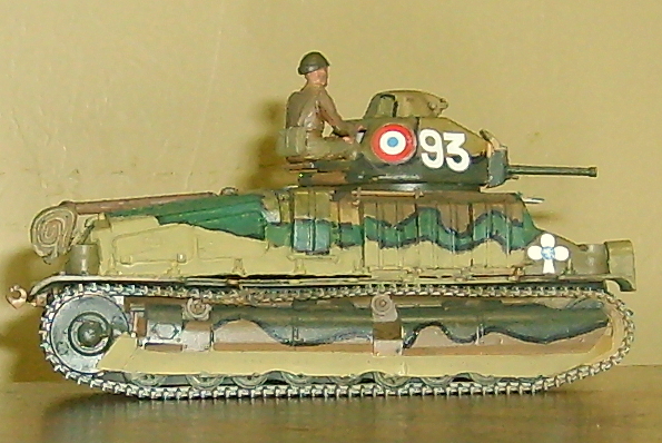 Somua S35 French Tank -- Plastic Model Military Vehicle Kit -- 1/35 ...