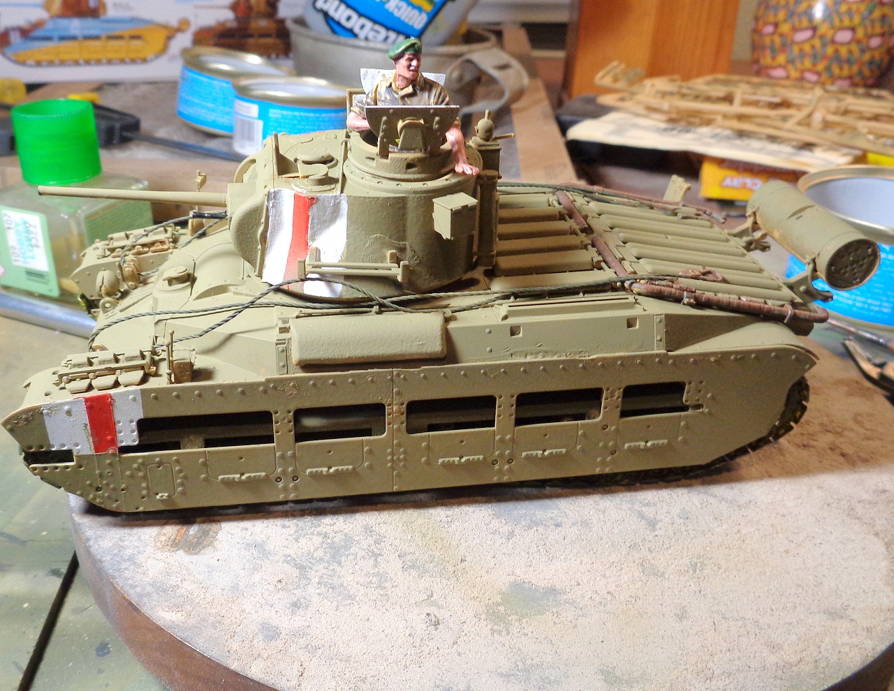 Matilda Mk.III/IV British Tank Mk. -- Plastic Model Military Vehicle ...