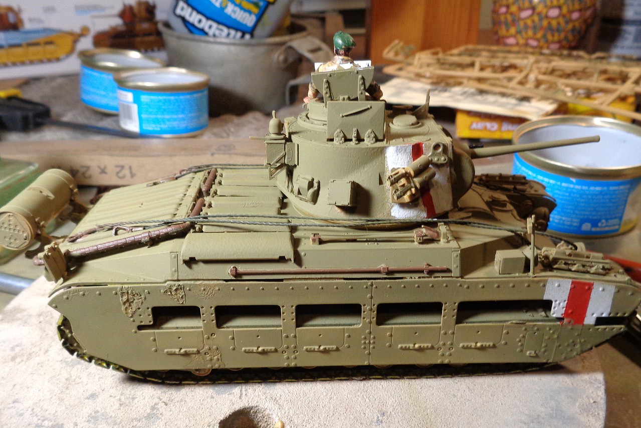 Matilda Mk.III/IV British Tank Mk. -- Plastic Model Military Vehicle ...