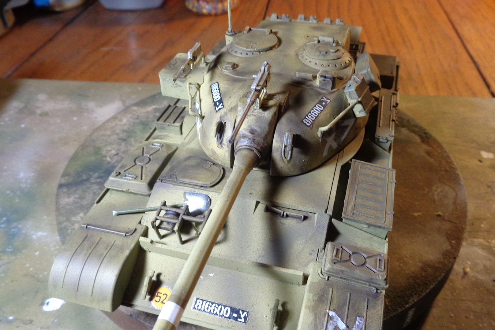 Israeli Tiran 5 Tank -- Plastic Model Military Vehicle Kit -- 1/35 ...