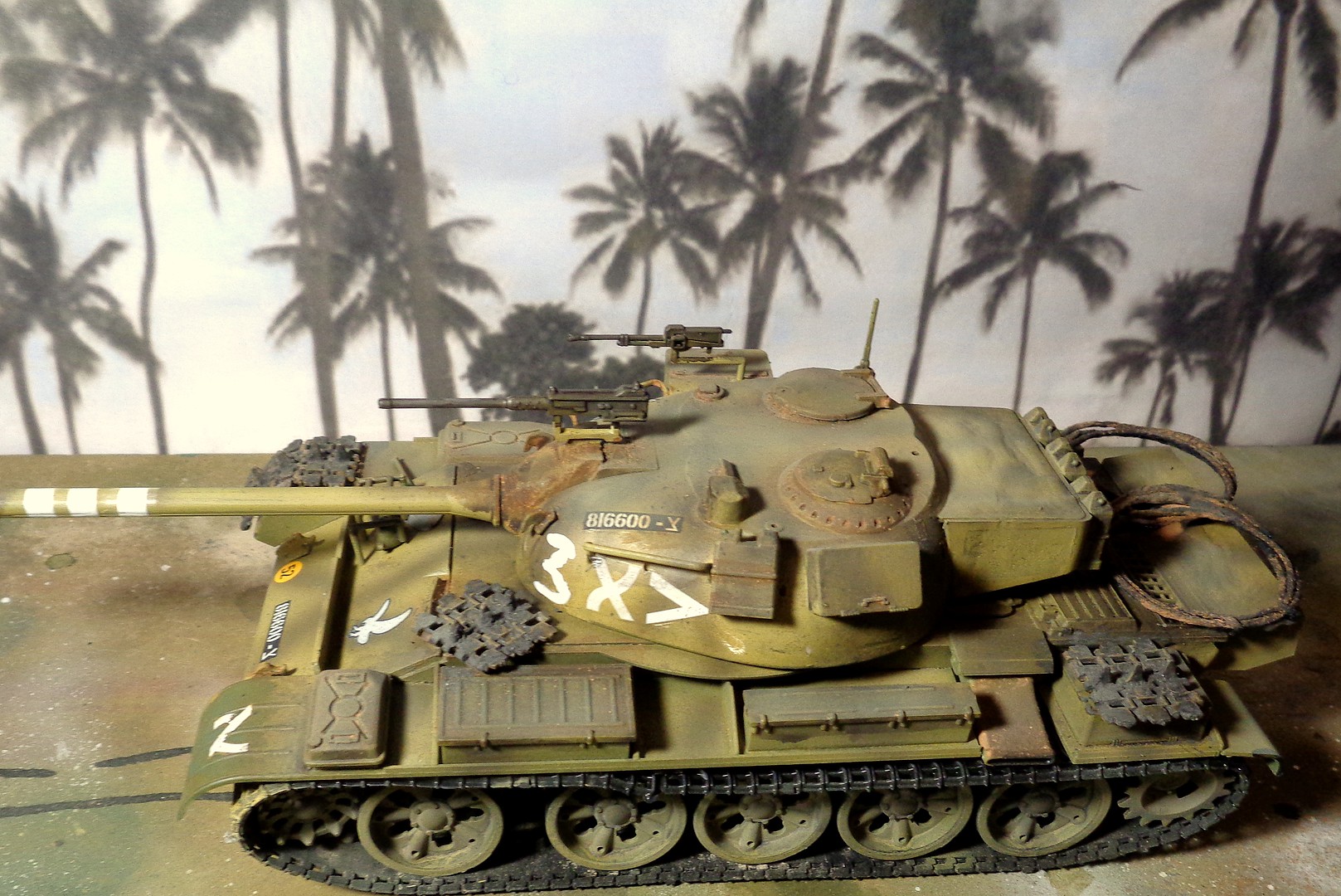Israeli Tiran 5 Tank -- Plastic Model Military Vehicle Kit -- 1/35 ...