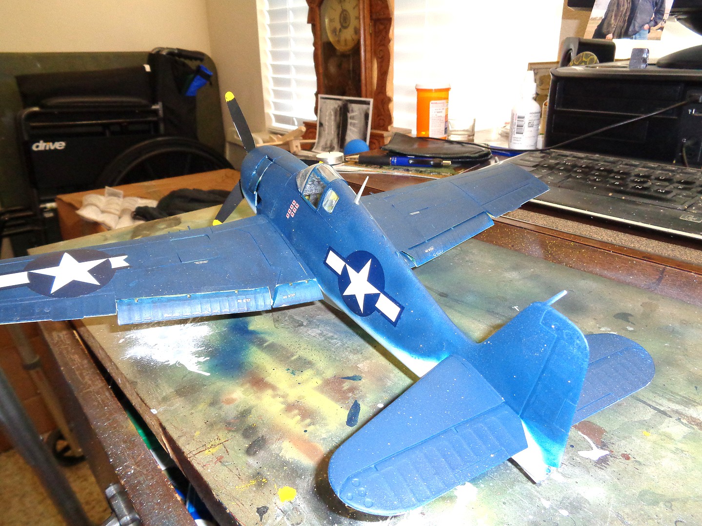 F6F3/5 Hellcat Fighter -- Plastic Model Airplane Kit -- 1/32 Scale ...