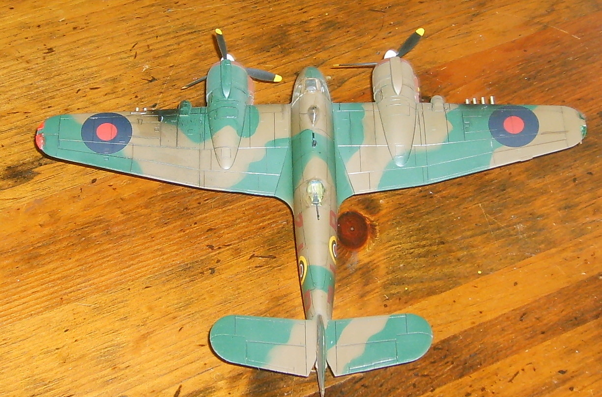 Bristol Beaufighter VI Fighter Aircraft -- Plastic Model Airplane Kit ...