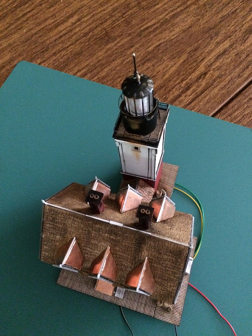 Rocky Point Lighthouse Kit -- N Scale Model Railroad Building -- #895 ...