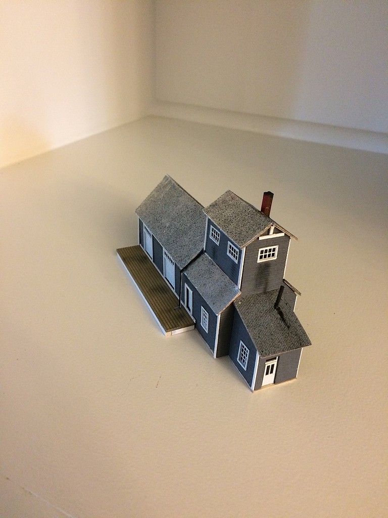 Hubermill Warehouse Kit -- Model Railroad Building -- N Scale -- #120 ...