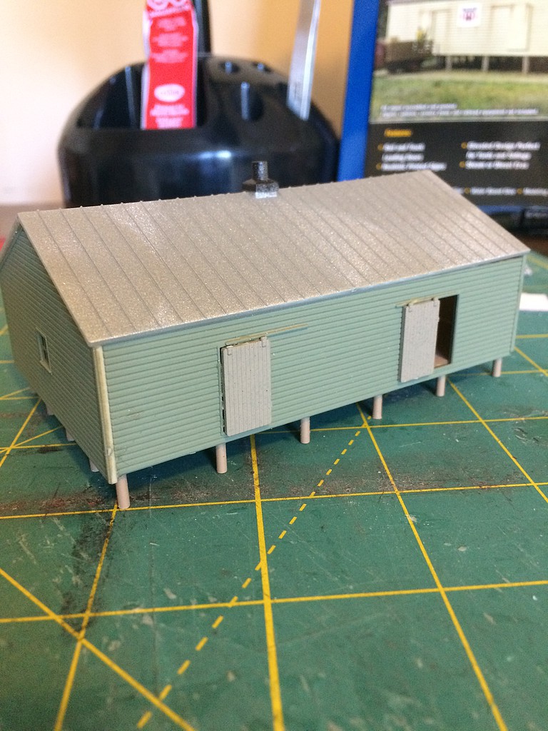 Co Op Storage Shed Kit 4 1 4 X 2 3 4 X 2 1 4 N Scale Model