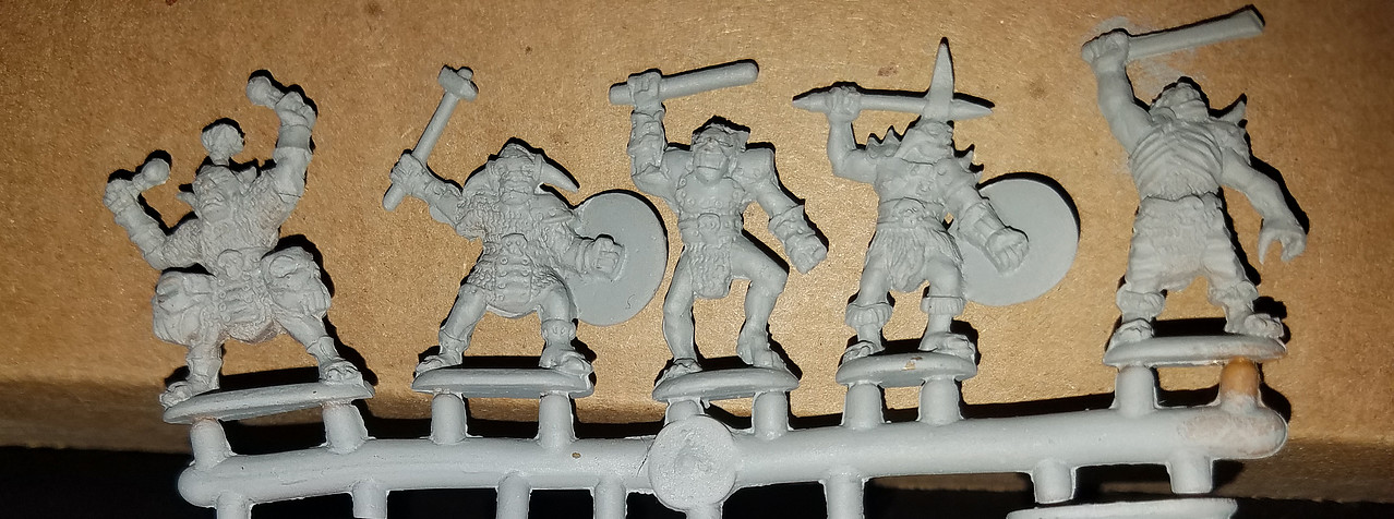 ORCS Set #1 Mythical Figures (45) -- Plastic Model Fantasy Figure -- 1/ ...