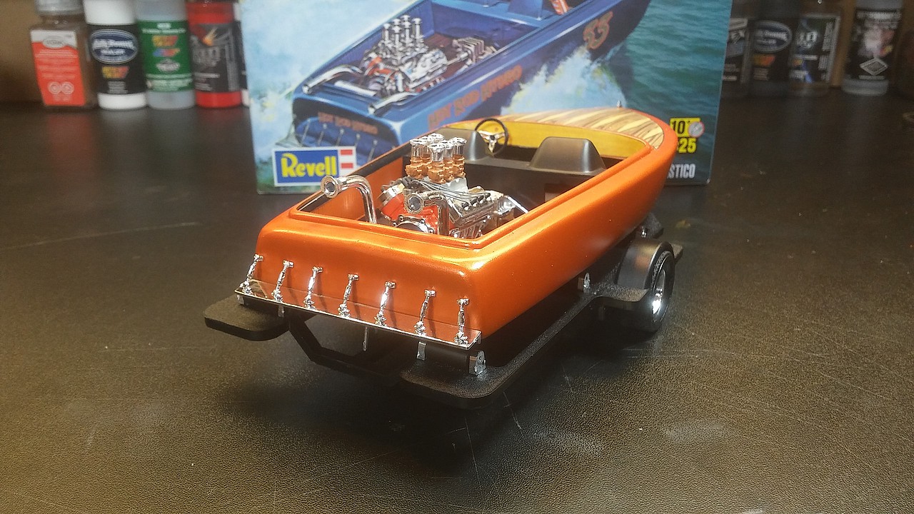 Hot Rod Hydro -- Plastic Model Commercial Ship Kit -- 1/25 Scale ...