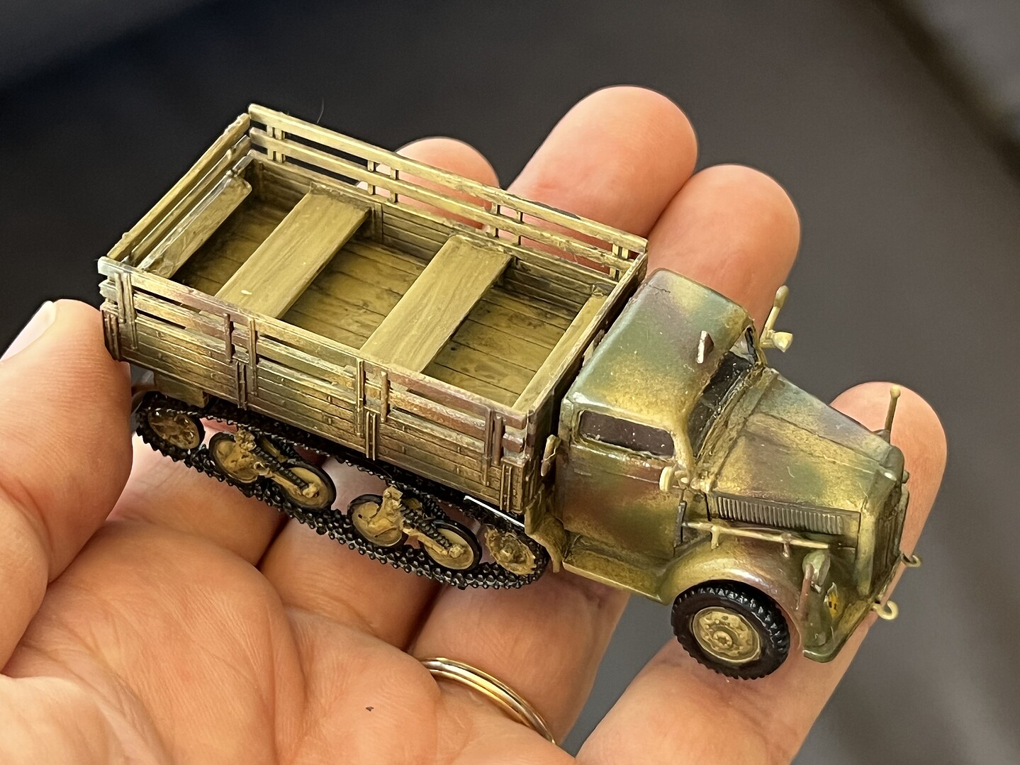 Opel Blitz Maultier Semi-Track -- Plastic Model Halftrack Kit -- 1/72 ...